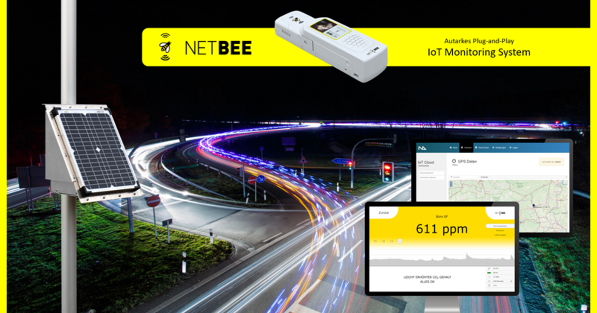 NETBEE Autark IoT Monitoring System - IÖB Innovationsplattform