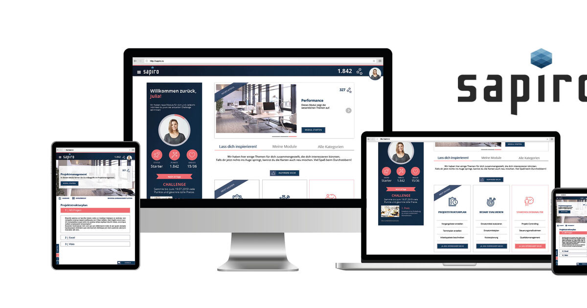 SAPIRO LMS - einfach, intuitiv, motivierend - IÖB Innovationsplattform
