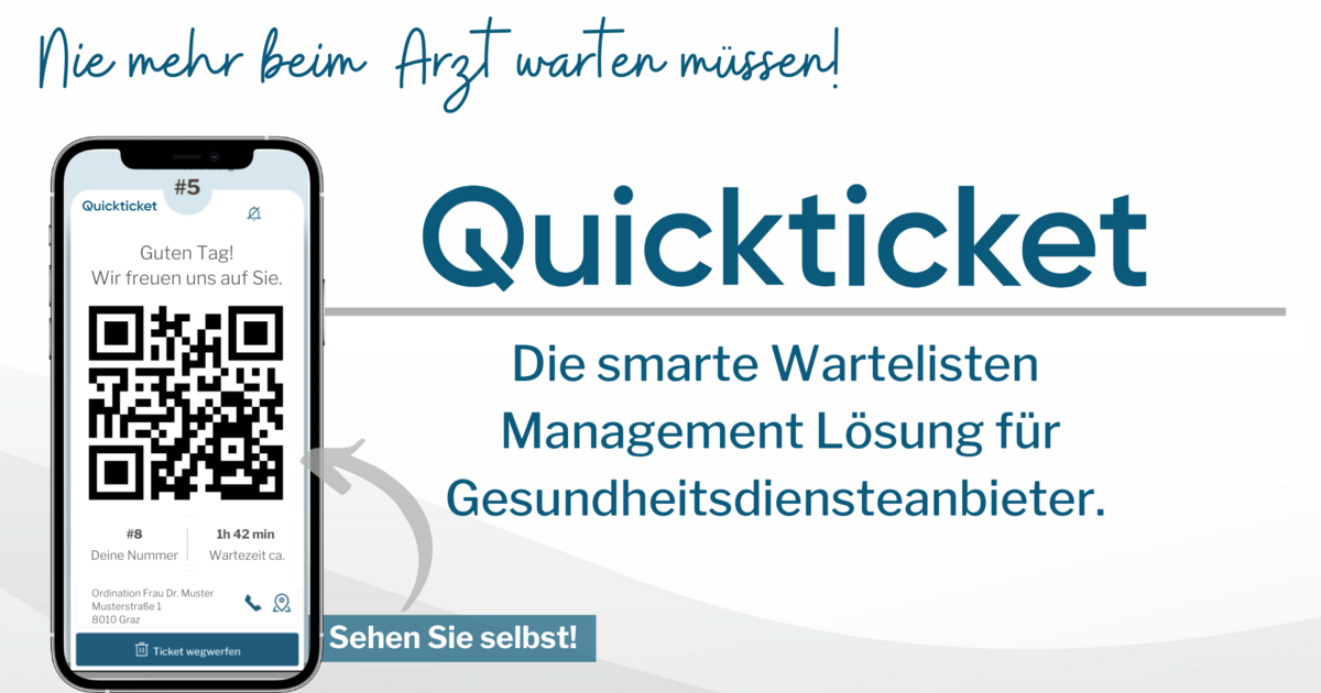 Quickticket - die smarte Wartelisten-Mangement-Lösung für GDAs - IÖB ...