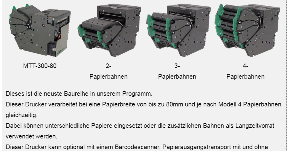Multi Papier Rollen Druck System - IÖB Innovationsplattform