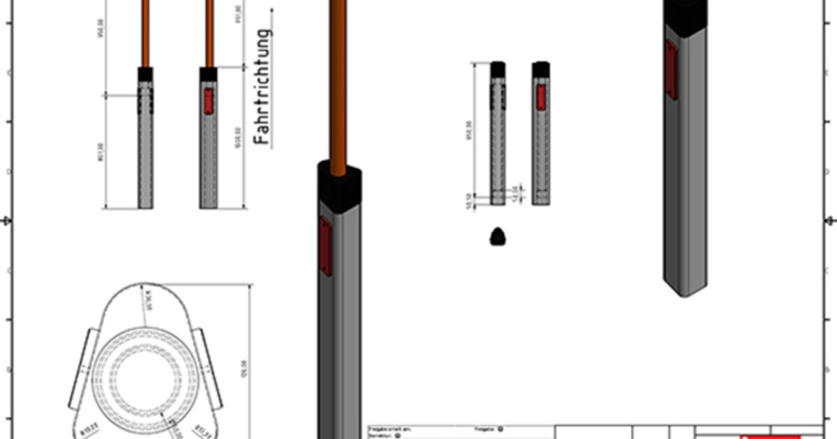 Ecoguide-Leitpflock mit oder ohne integrierter Schneestange - IÖB ...