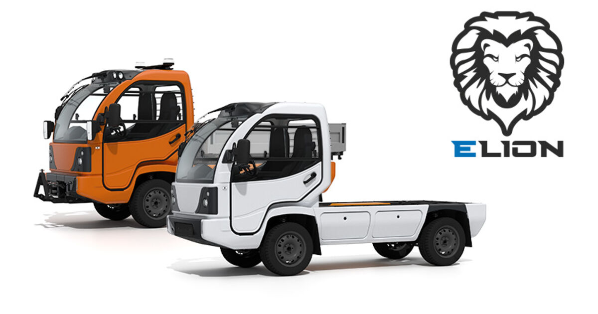 ELION - Vollelelektrischer Transporter & Gerätetrager für Ihre Kommune ...