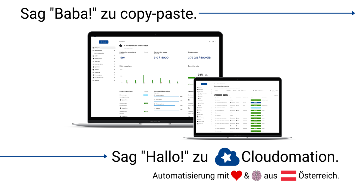 Cloudomation Prozessautomatisierung - IÖB Innovationsplattform