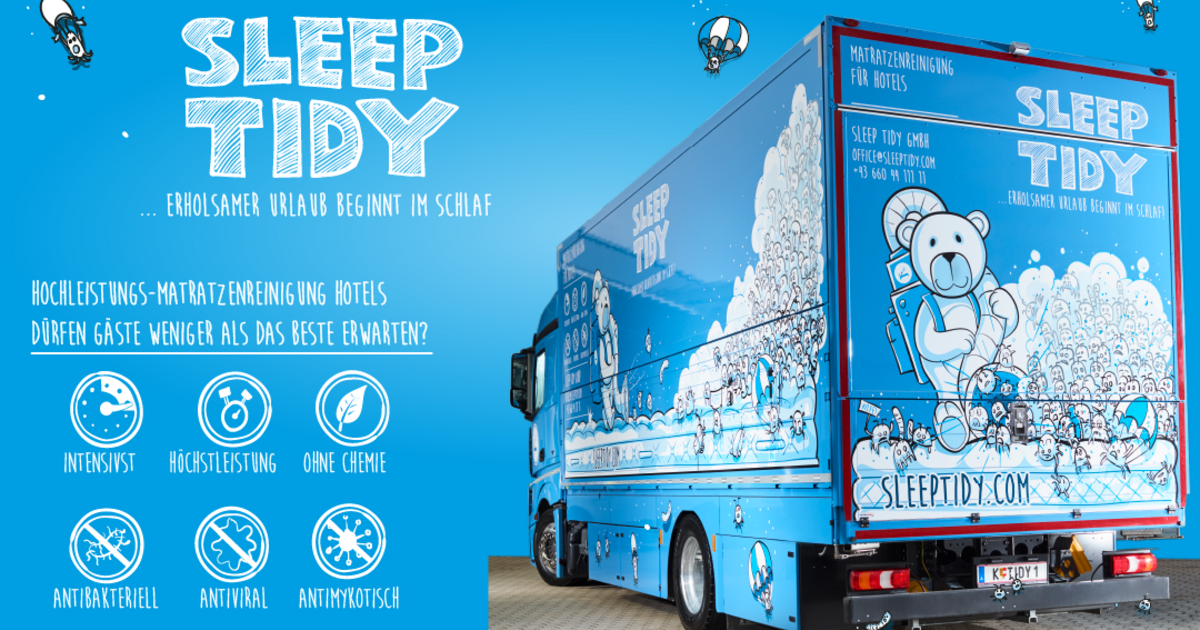 SLEEP TIDY – Hochleistungs Matratzenreinigung - IÖB Innovationsplattform